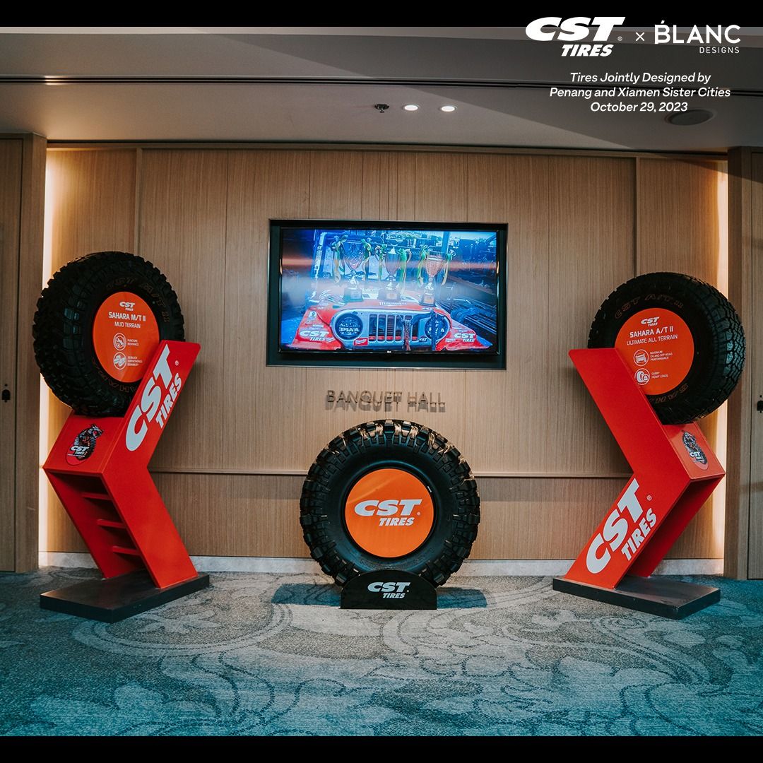 CST Tires x Blanc Designs tire showcase - CST Tires Malaysia