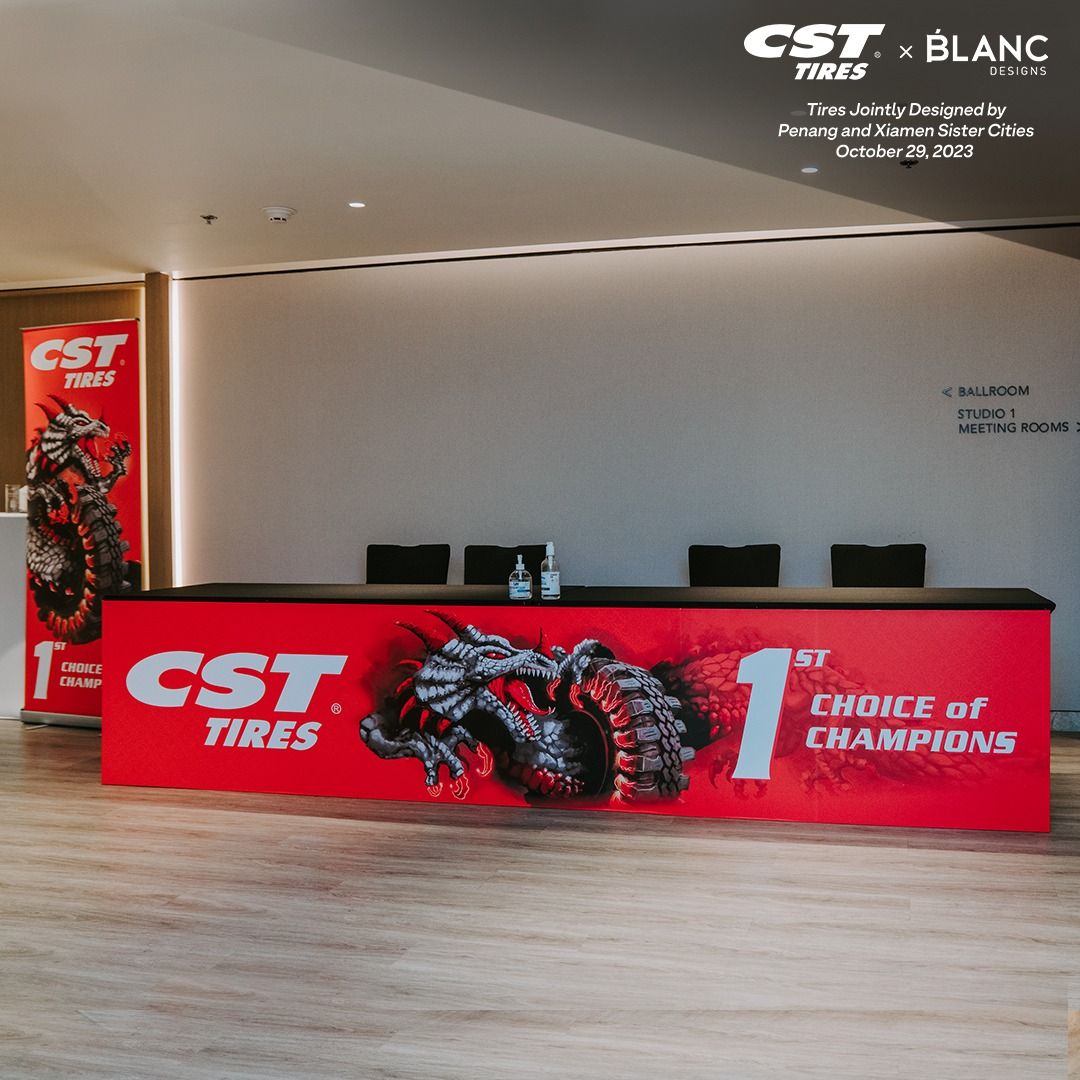 CST Tires x Blanc Designs tire showcase - CST Tires Malaysia