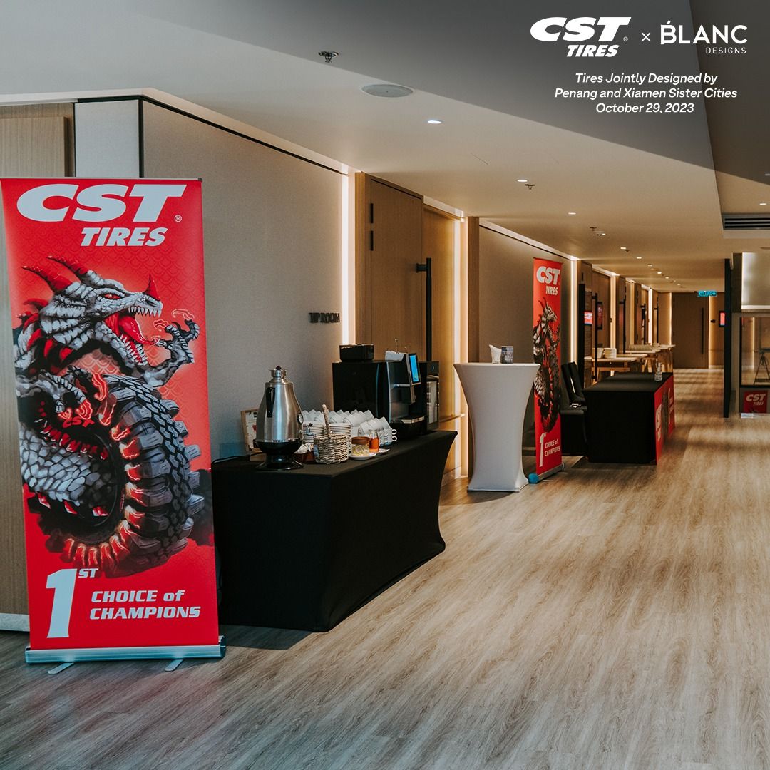 CST Tires x Blanc Designs tire showcase - CST Tires Malaysia