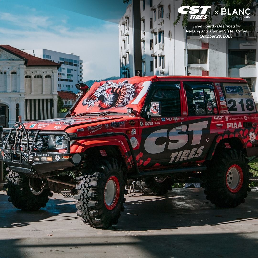 CST Tires x Blanc Designs - ‘Choice of Champions’ Tires Jointly ...