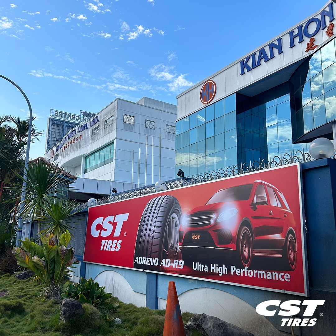 CST Tires signage - CST Tires Malaysia