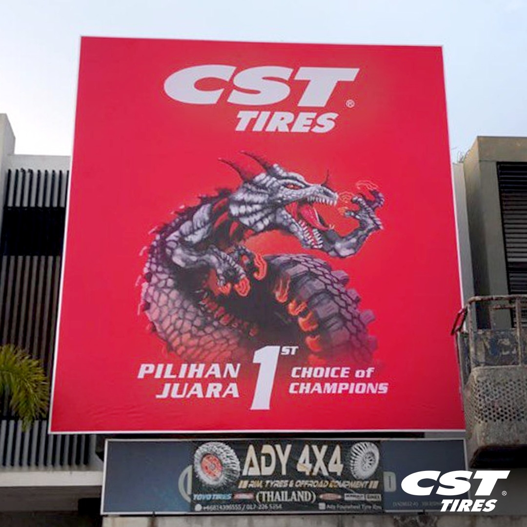 New CST Tires signage spotted at Ady Fourwheel Tyre & Rim - CST Tires ...