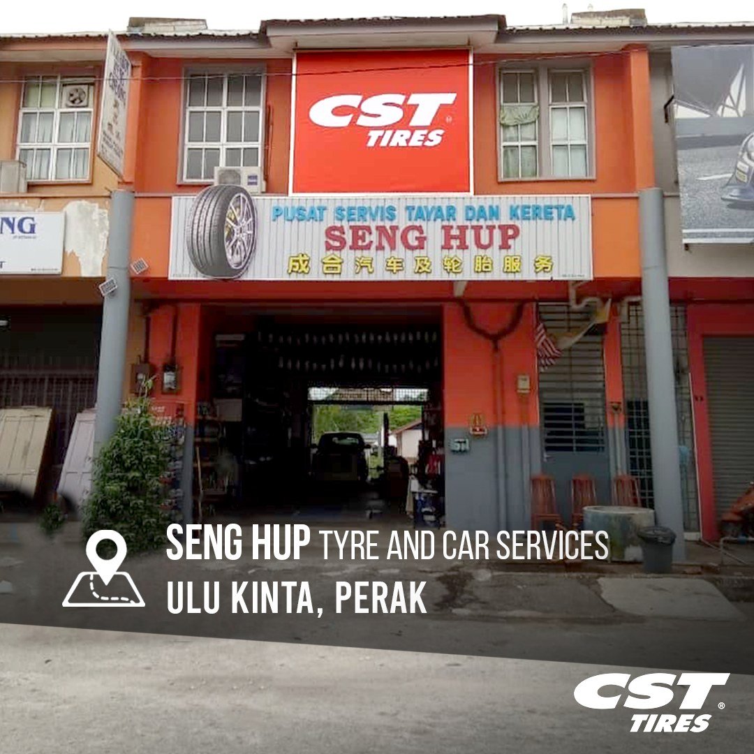 New CST Tires signage is up at Seng Hup Tyre And Car Services - CST ...